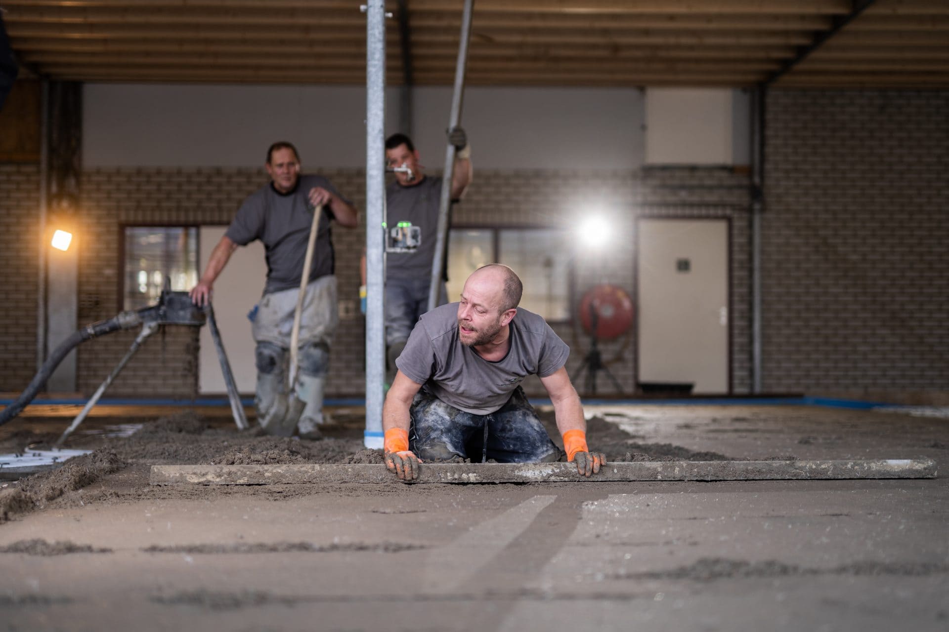 Zandcement dekvloer Venlo | Van Berlo Cementdekvloeren